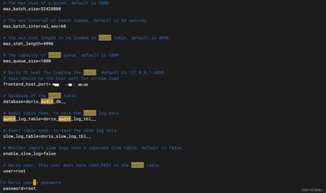 【apache doris】审计日志插件 快速体验 powerdata segmentfault 思否