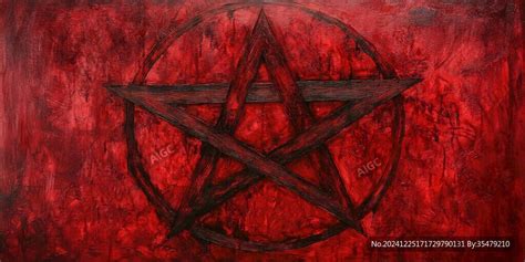 Ai创作图六芒星 神秘的符号 人王范围印记 非正统 共济会 五行之术 咒牌 驱邪绘 神秘的图形 魔法阵 红宝石五角星 神秘的图案 五行学说 日月魔法阵 神秘图案标志 昵图网