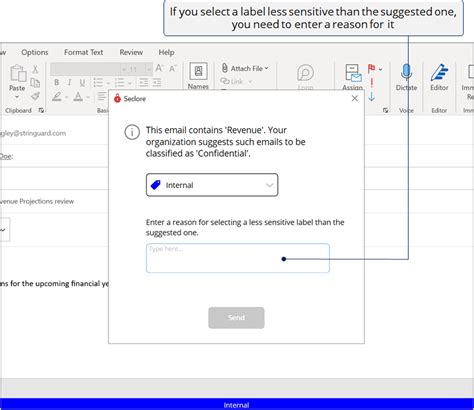 Classifying Emails In Outlook