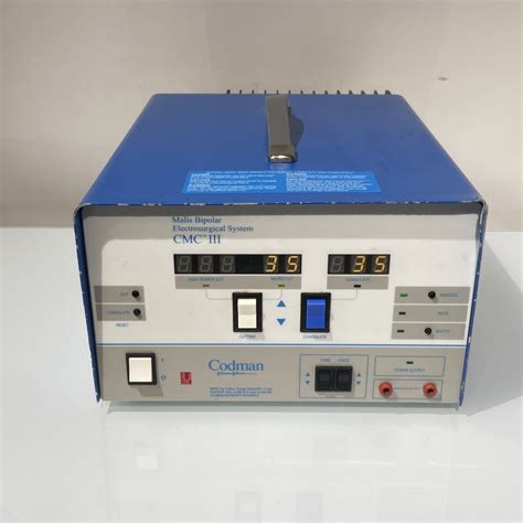 Used Codman 80 1170 Bipolar Electrosurgical System Cmc Iii