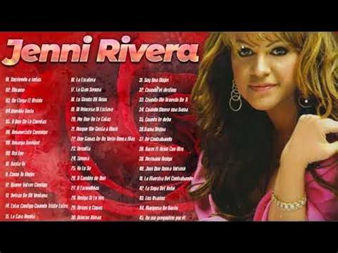 Jenni Rivera 33 Grandes Exitos Inolvidables Jenni Rivera Éxitos Sus