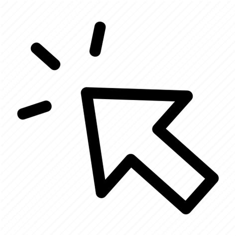 cursor mouse web click pointer arrow icon download on iconfinder