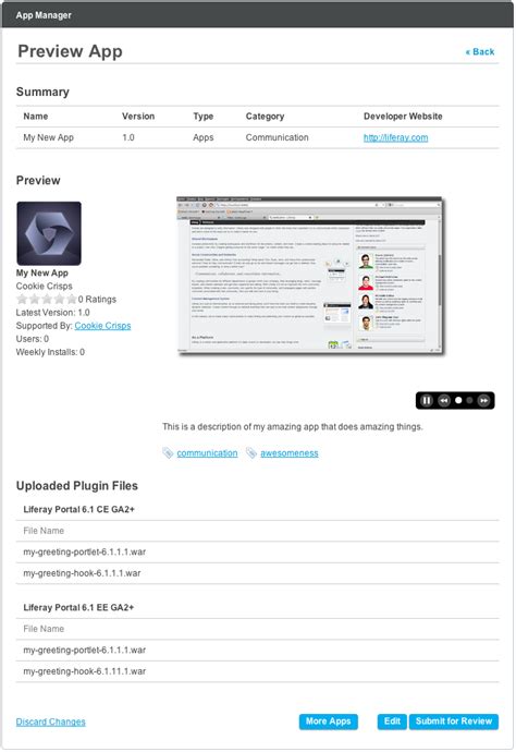 Developing And Publishing Apps Liferay Help Center
