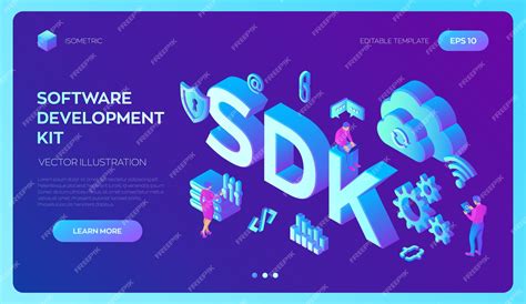 Premium Vector Sdk Software Development Kit Programming Language