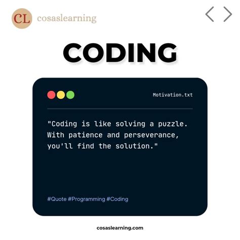 Cosas Learning On Linkedin Coding Quotes I Cosas Learning Daily