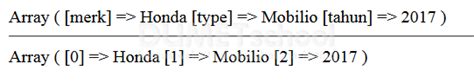 Cara Mengambil Semua Value Dari Array Menggunakan Php Kursus Web