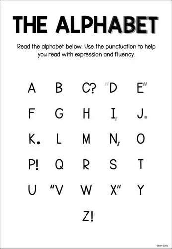 Reading Fluency Passages To Practice Reading With Punctuation And Expression