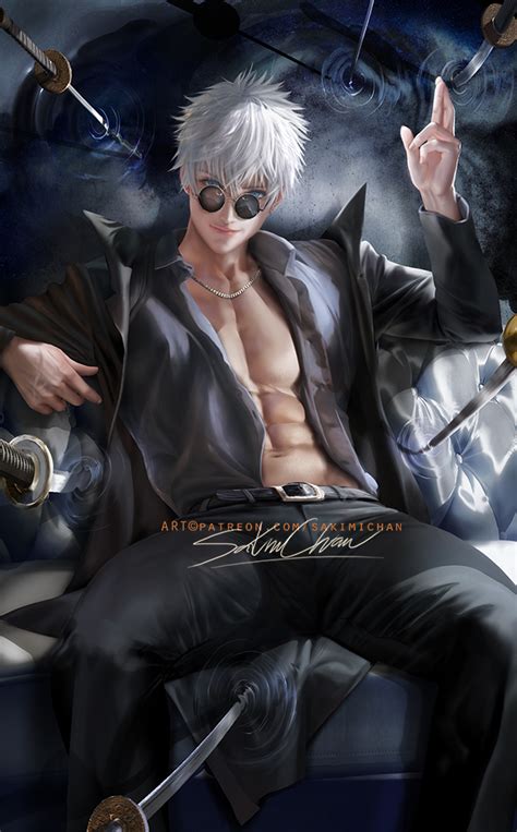 Gojou Satoru Jujutsu Kaisen Image By Sakimichan Zerochan Anime Image Board