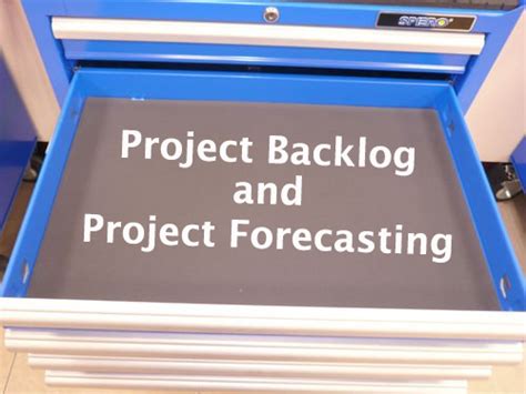 Difference Between Project Backlog And Project Forecasting