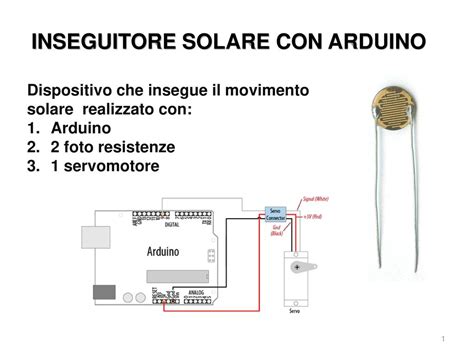 Inseguitore Solare Con Arduino Ppt Scaricare