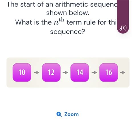 solved the start of an arithmetic sequend shown below what is the n