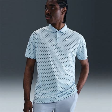 Nike Golf Dri Fit Victory Polo Shirt Light Armory Bluewhite Nike