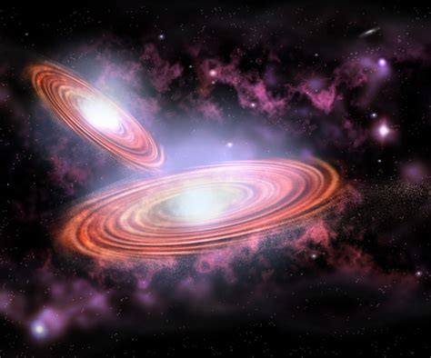 Pg 1302 102 Supermassive Black Holes Heading For Cosmic Mega Collision In 100 000 Years