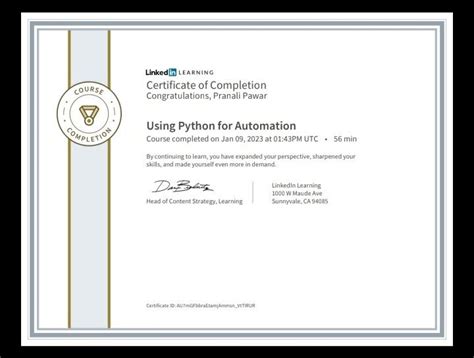 Pranali Pawar On Linkedin Hello Folks I Have Completed The Course Of