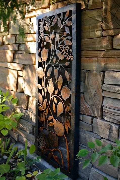 Use Decorative Metal Frame Mirrors For A Modern Touch Outdoor Metal