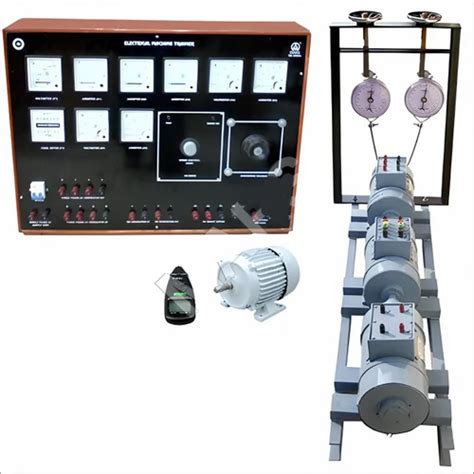 Steel Digital Dc Motor Coupled 1 Phase Synchronous Motor Trainer For Laboratory At ₹ 80000