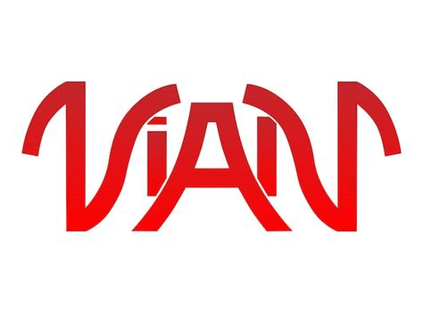 Premium Vector Logo Symbol 3d Name Writing Liam Lian Viam Vian Suitable For Use On Clothing