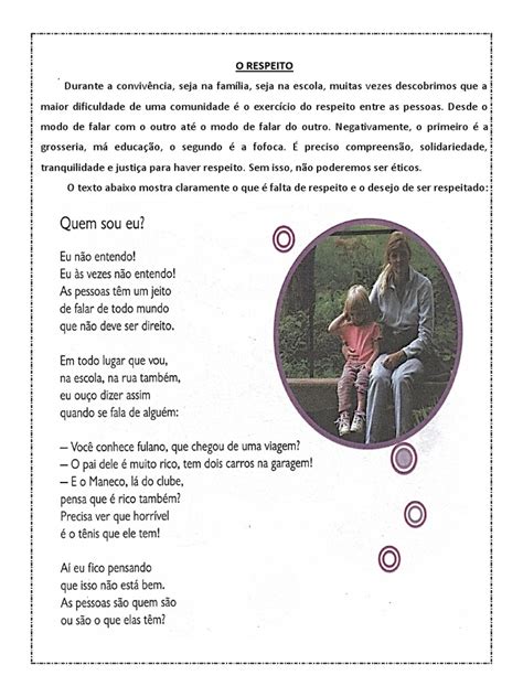 Respeito Nas Relações Interpessoais Pdf