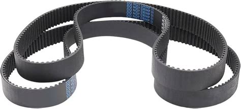 Closed Loop Drive Belt Htd5m Timing Belts 2 Pack 5mm Pitch Rubber
