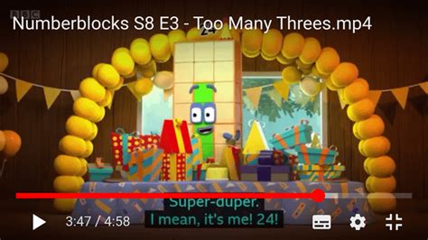 Too Many Threes Rnumberblocks