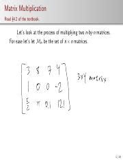 Matrix Multiplication: Understanding Algorithms and Recursion | Course Hero