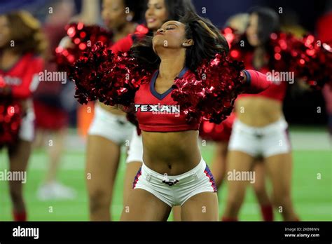 Houston Texas Usa 3rd Nov 2022 A Houston Texans Cheerleader Performs Prior To The Game