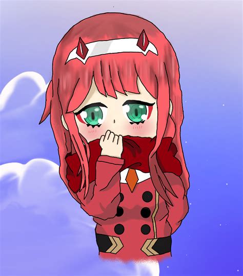 Chibi Zero Two Darling In The Franxx By Meteometa On Deviantart