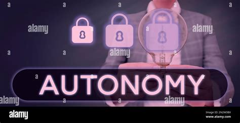 Writing Displaying Text Autonomy Business Approach Vehicle That Can Guide Itself Without Human