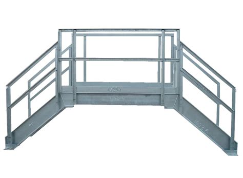 Crossovers Pipe Crossover Bridge Platforms With Osha Fall Protection Modular Access Systems Llc