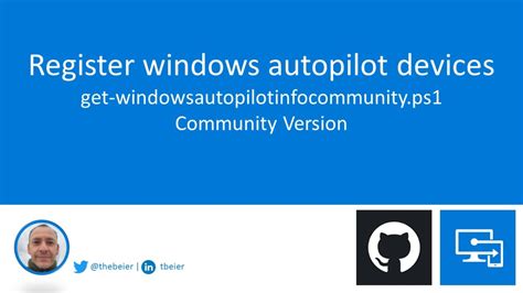 register windows autopilot devices get windowsautopilotinfocommunity