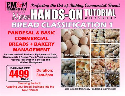 Bread Classification Emandm Bread Baking Tutorial Service