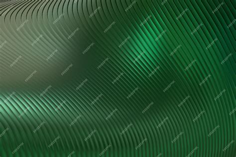 Premium Photo Green Abstract Wall Wave Architecture Abstract