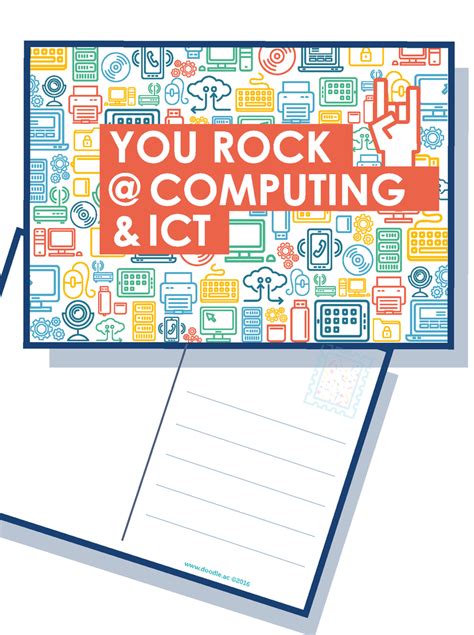 Ict And Computing Doodle Education