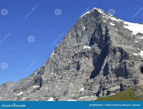 Mount Eiger Swiss Alps Stock Image Image Of Scenery 83036565