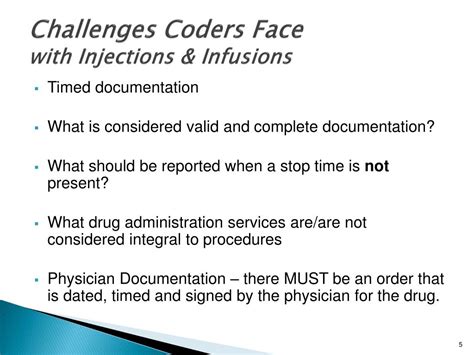 Ppt Injection And Infusion Coding How What And Why Powerpoint
