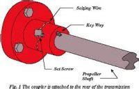 New Prop Shaft Coupling With New Shaft Boat Design Net