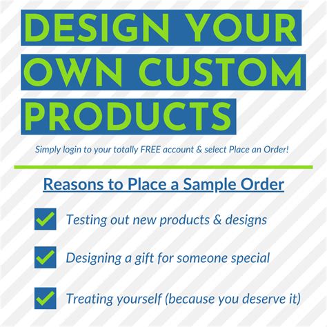 Sample Order Design Your Own Custom You Deserve It