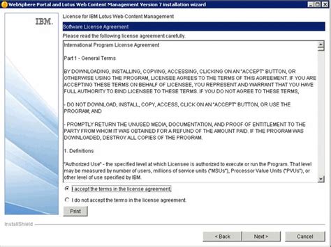 Installing The WebSphere Portal Server