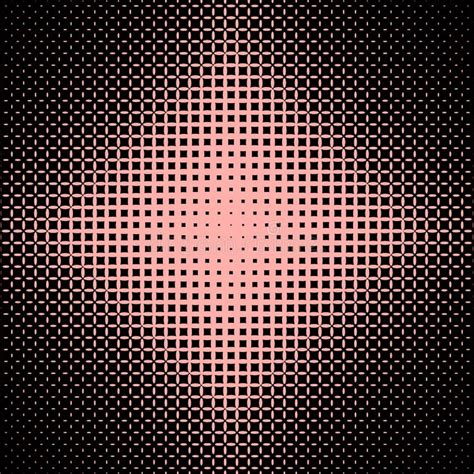 Symmetrical Halftone Ellipse Grid Pattern Background Vector Graphic From Ellipses In Varying