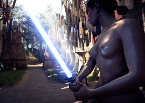 Rey Skywalker Star Wars Battlefront II Mod Model Created By Horned Maul Capture By Me Nudes