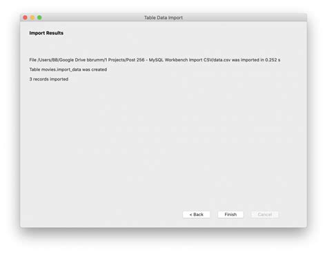 How To Import A Csv Using Mysql Workbench Database Star