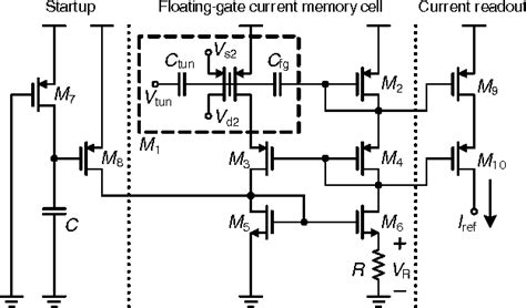 Figure 3 From A Temperature Compensated Array Of Cmos Floating Gate Analog Memory Semantic Scholar