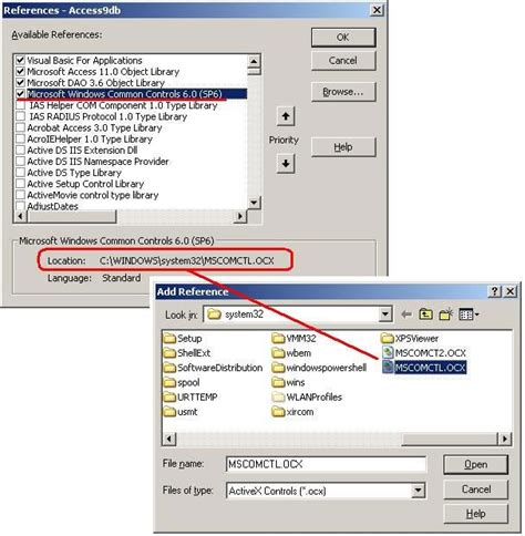 Access Treeview Listview Basics Database Journal