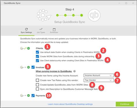 Quickbooks Desktop Sync Settings Verizon Connect Work Help Center