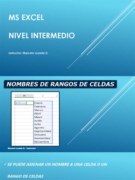 Excel Ii Cap 1 Introduccion V6 Pdf Matriz Matemáticas Microsoft Excel