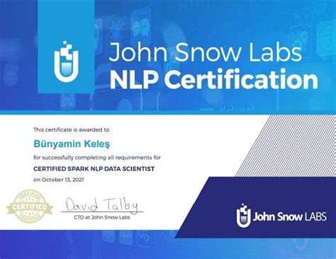 Benjamin K On Linkedin Completed The Sparknlp Requirements 15 Comments