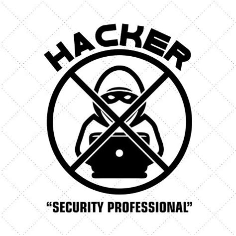 Hacker Security Professional Svg Png Eps Dxf Ai Download Merch Roll