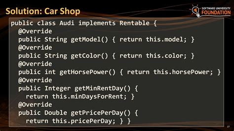 Abstraction Interface Inheritance Polymorphism Override Overload Ppt Download