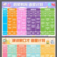 培训机构课程表ai广告设计素材海报模板免费下载 享设计