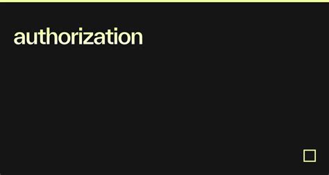 Authorization Codesandbox